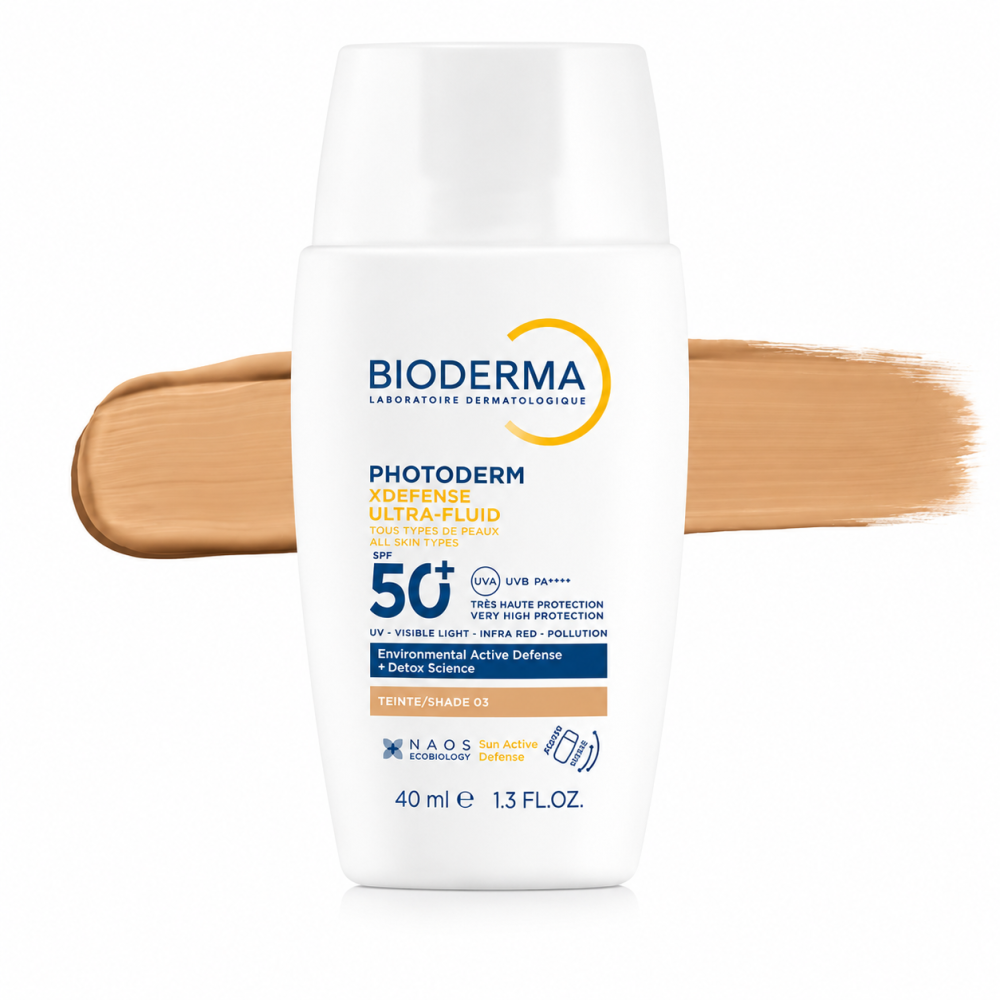 BIODERMA PHOTODERM XDEFENSE - ULTRA-FLUID SPF50+ TEINTÉ 40 ML – TEINTE : 03