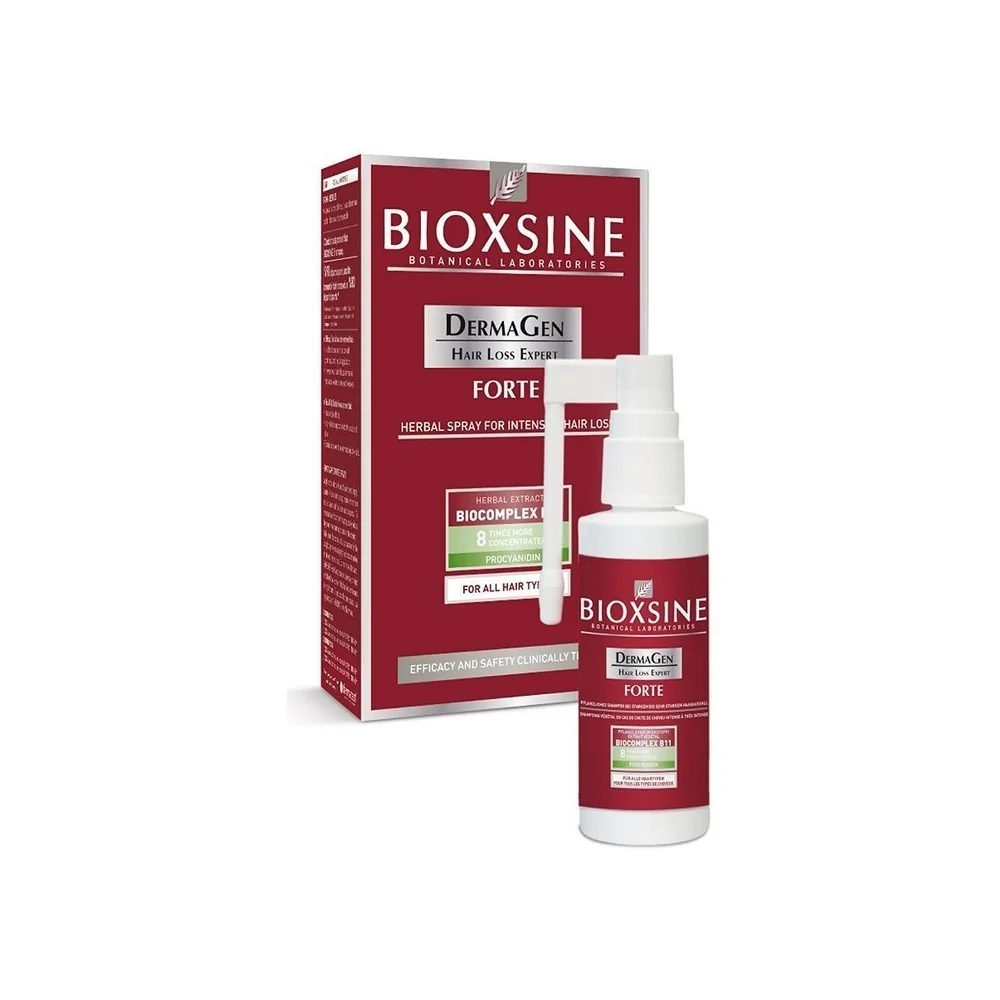 BIOXSINE FORTE SERUM SPRAY ANTI CHUTE INTENSE AUX HERBES 50ML pour ...