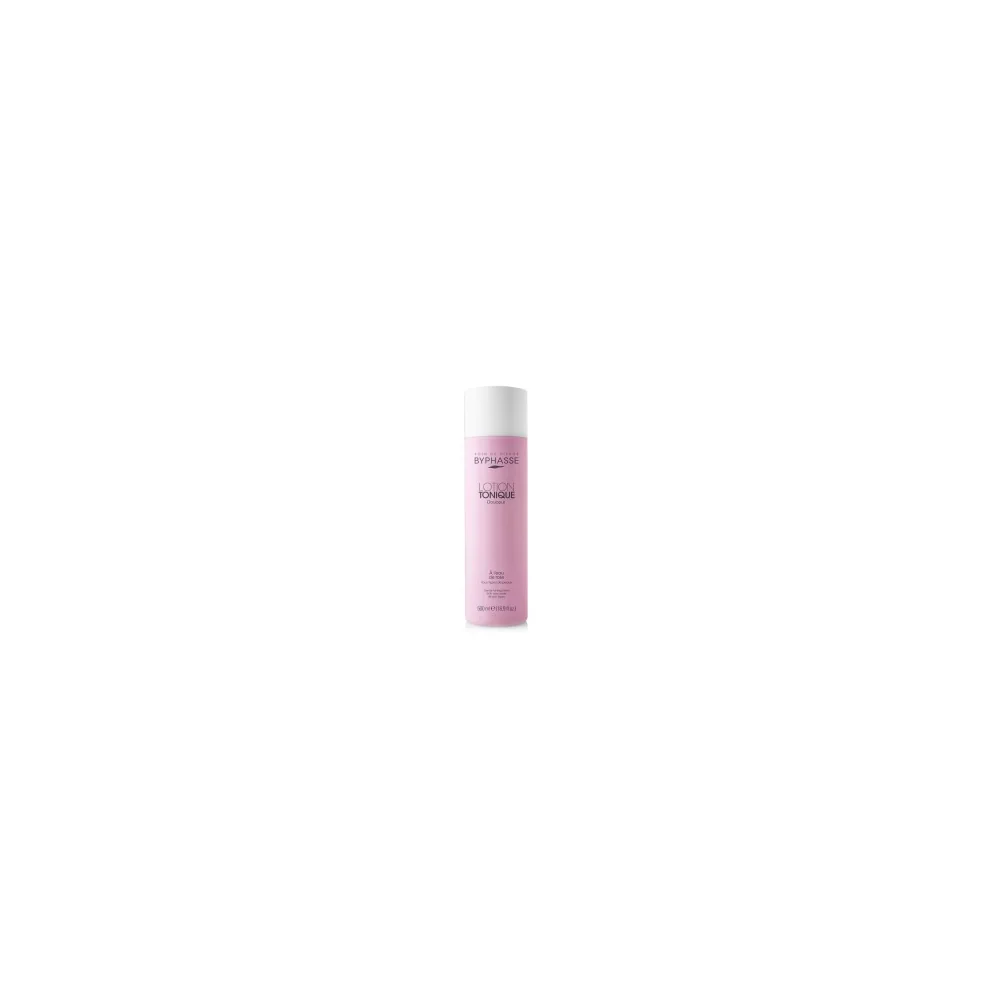 BYPHASSE LOTION TONIQUE A L’EAU DE ROSE 500ML pour Accueil