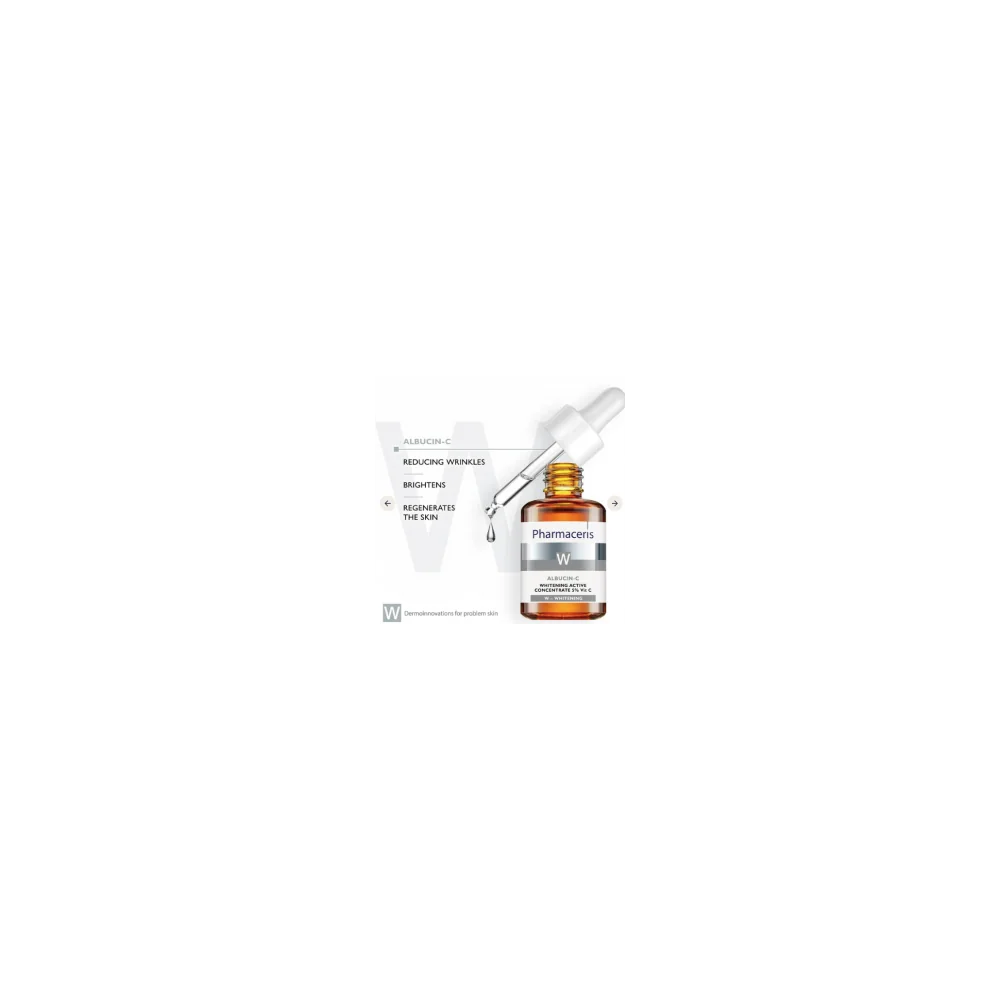 Pharmaceris Albucin-C 5% Vit-C - Sérum vitamine C éclaircissant - 30ml