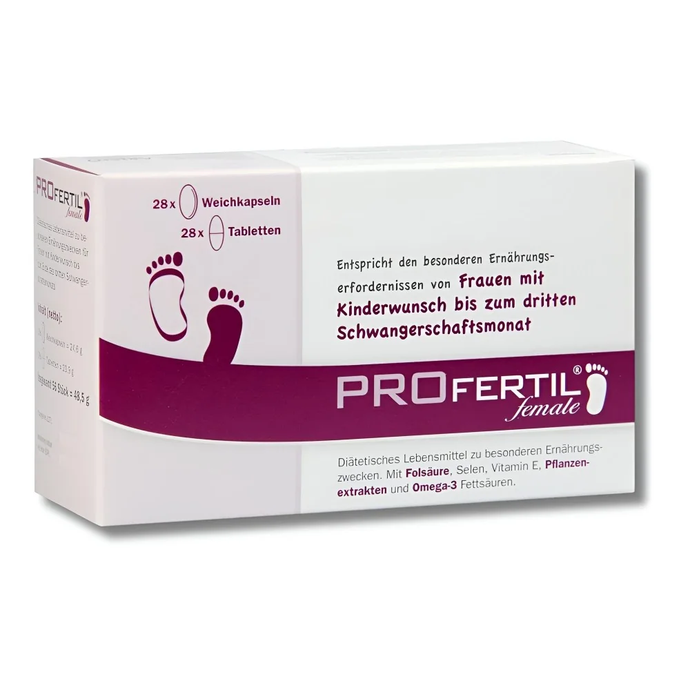 PROFERTIL FEMALE 28 CAPSULES pour Compléments Alimentaires