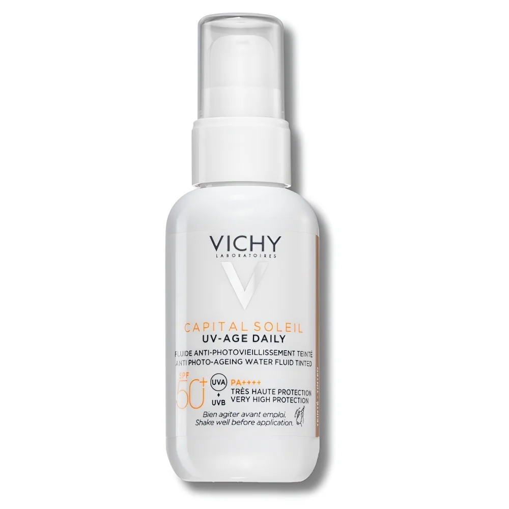 VICHY CAPITAL SOLEIL - FLUIDE SOLAIRE TEINTE SPF50+ 40ML pour Solaire