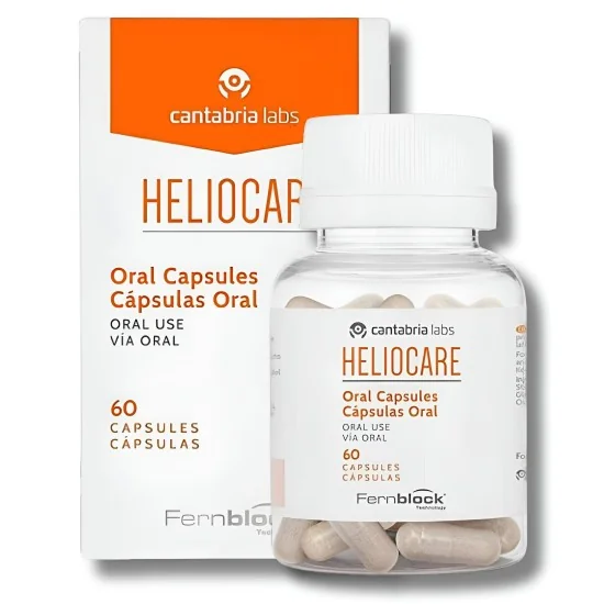 HELIOCARE ORAL CAPSULES - COMPLÉMENT ALIMENTAIRE PHOTOPROTECTION 60...