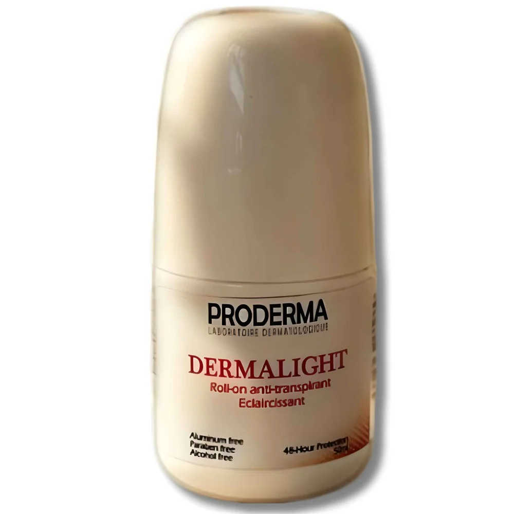 PRODERMA DERMALIGHT - ROLLON ANTI-TRANSPIRANT ÉCLAIRCISSANT pour Hy...