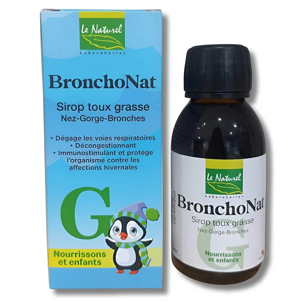 BRONCHONAT PLUS - SIROP TOUX GRASSE ENFANTS 100ML pour Compléments ...